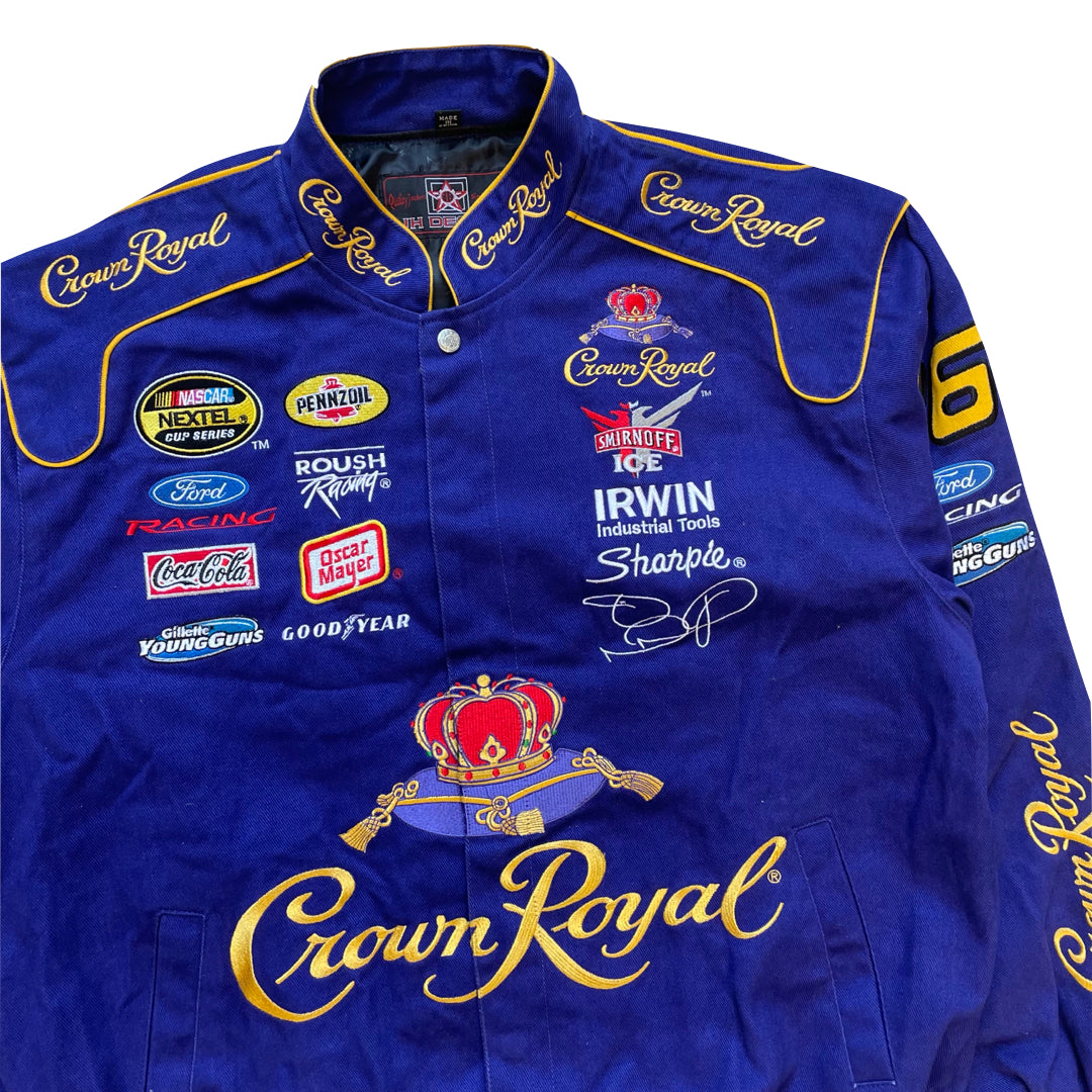 Vintage Crown Royal Nascar Racing Jacket | We Vintage