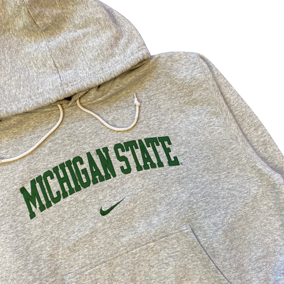 Nike Michigan State Grey Hoodie | We Vintage